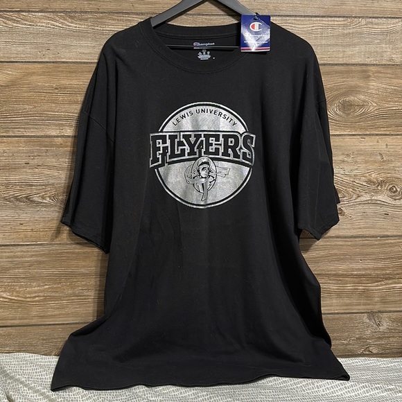 Champion | Shirts | Mens Lewis University Tshirt Size 2xl Nwt | Poshmark